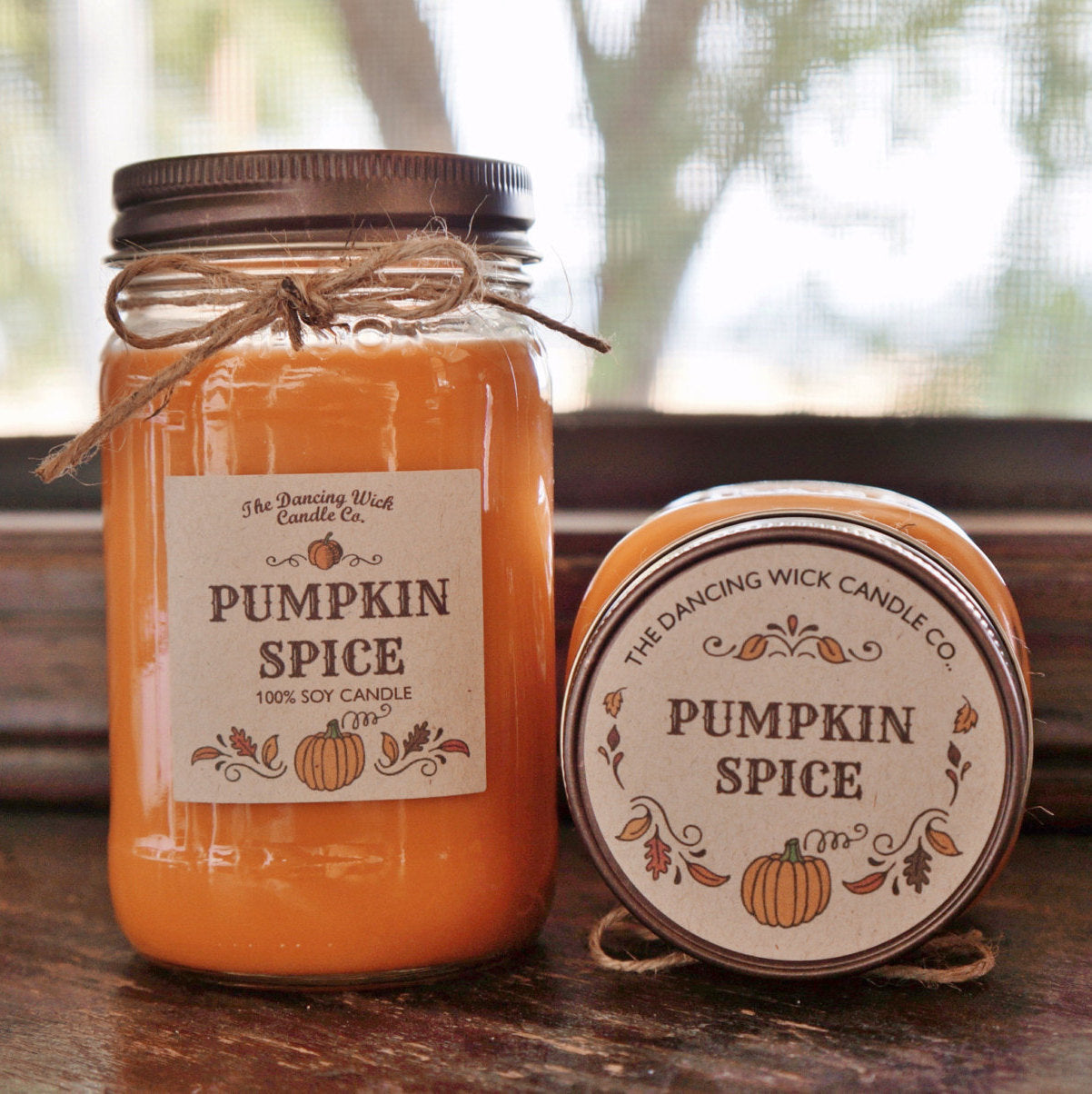 Pumpkin spice candle store